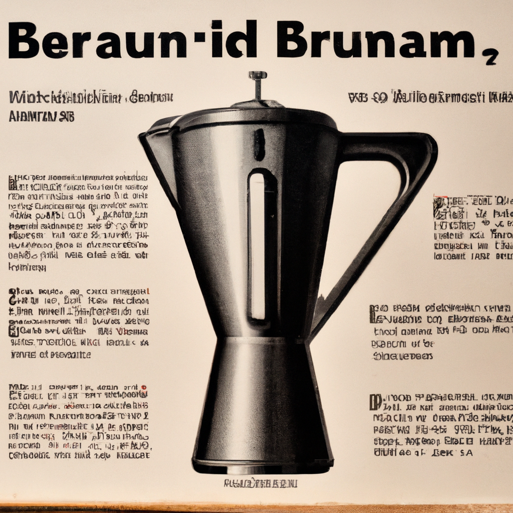 German Engineering: The Braun Coffee Maker Manual - Creative Homes